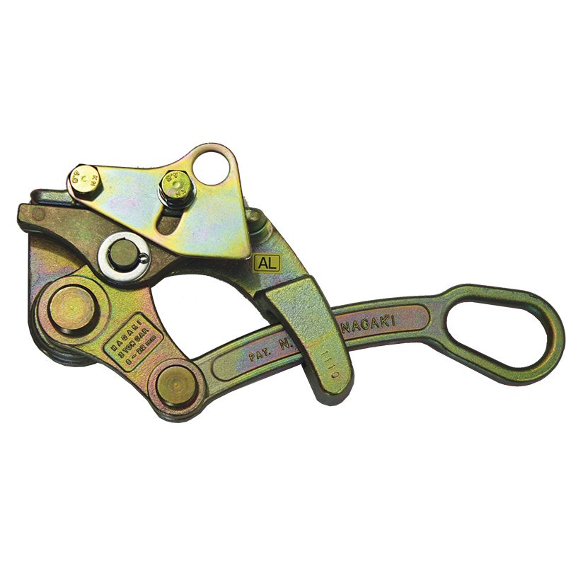 Grip, wire, 8-22mm, Bare AL, ACSR, 30kN, 3T, WLL, safety latch, spring ...