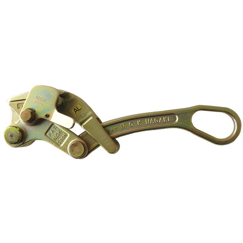 Grip, wire, 5-22mm, AL, ACSR, 10kN, 1T WLL, safety latch, spring lock ...