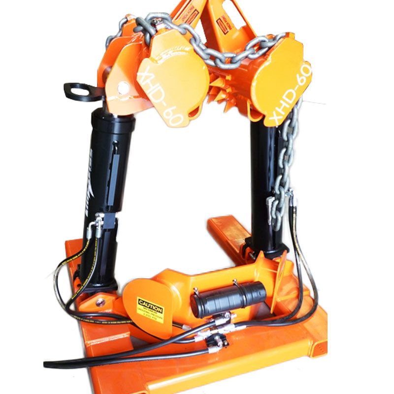 Pole puller, hydraulic, 56T, 660mm max dia pole, cam action head ...