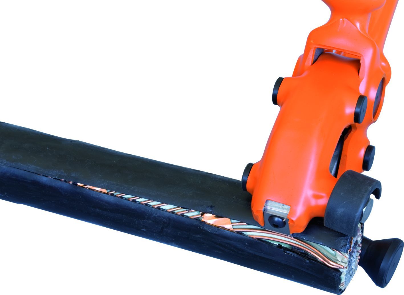 Cable stripper, type A, 1000v, orange, 1.2mm circular, 1.6mm long, 10 ...