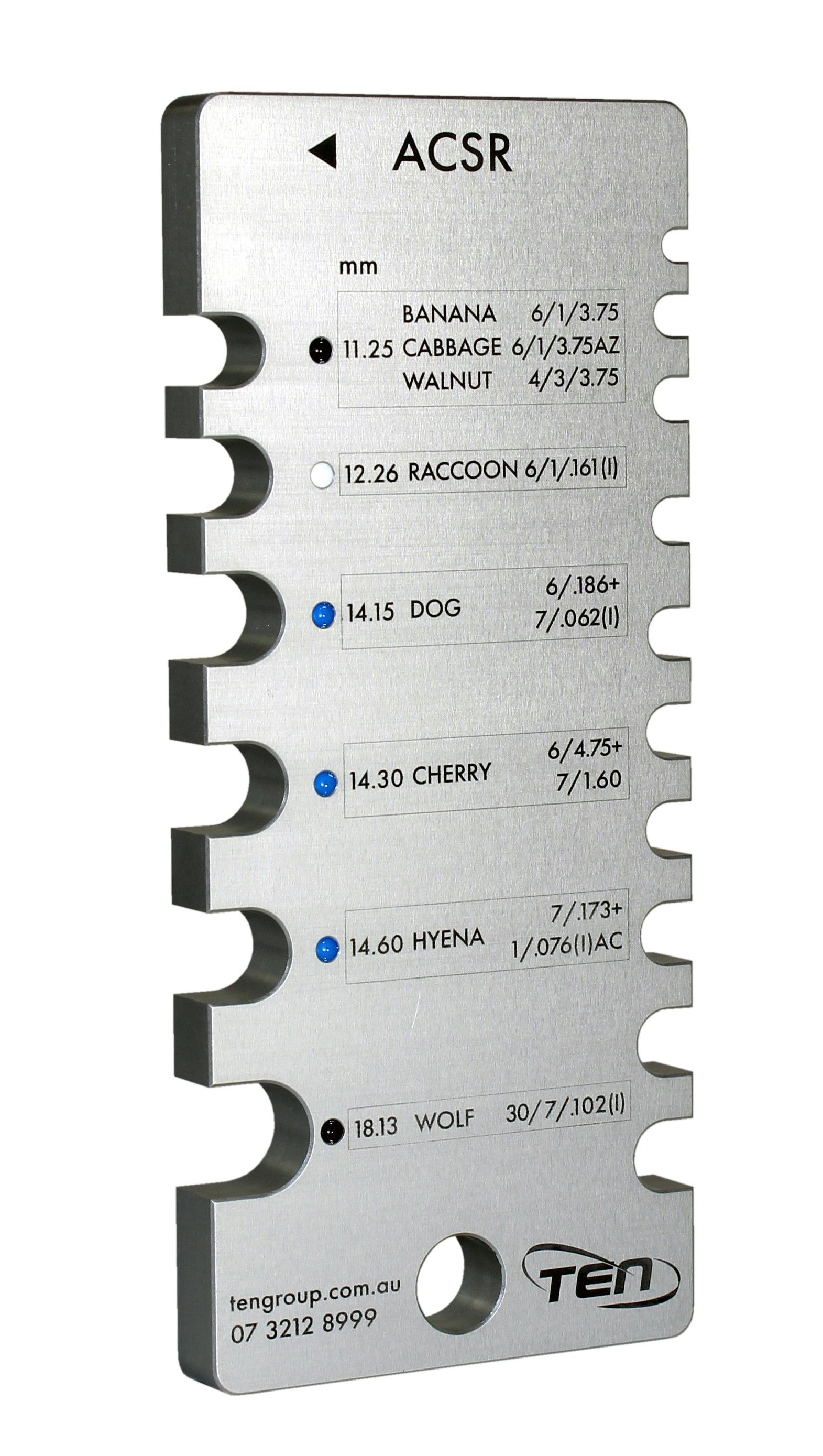 EQL ACSR - Conductor Gauge | TEN Group