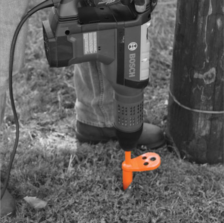 Driver, earth rod, 12.7mm, 14mm, 16mm & 19mm rods, SDS max hammer ...