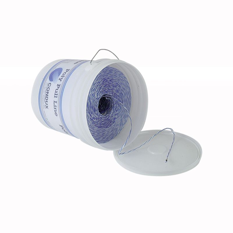 String, draw line, duct, conduit, blowing, 890N UTS, 1980m, with bucket ...