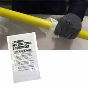 Silicone, wipe, cleaning, disposable, single sachet, Hastings | TEN Group