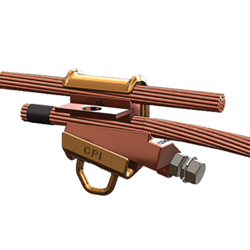 Connector, copper, wedge, tap shearbolt main 11.785-12.700mm Tap 9.347 ...