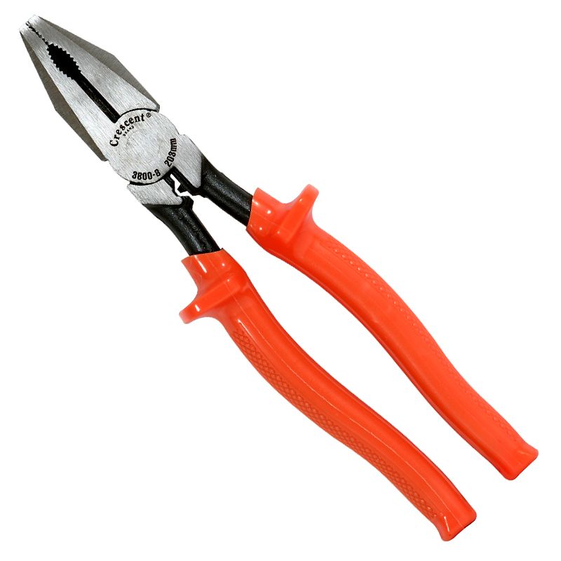 Universal Pliers 1000VInsulated with Crimper,200mmL, Crescent