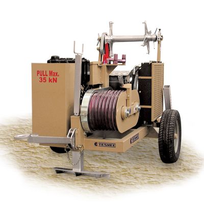 Hydraulic, puller, max pull 35kN, max speed 3.6km/h, ALL053, Tesmec ...