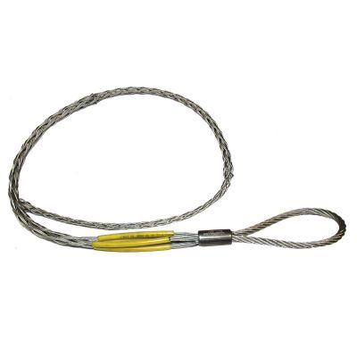 Sock, cable, single, soft eye, yellow, 8-17mm, 35kN UTS, 1400mm L ...