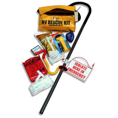 Kit, Rescue, HV Switchboard, incl Cl 2 gloves and 1.7m HV rescue crook, TEN