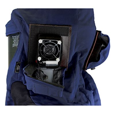 Arc flash kit, Large, 40cal, 9.5oz/yd, ArcGuard, lift front hood w fans ...